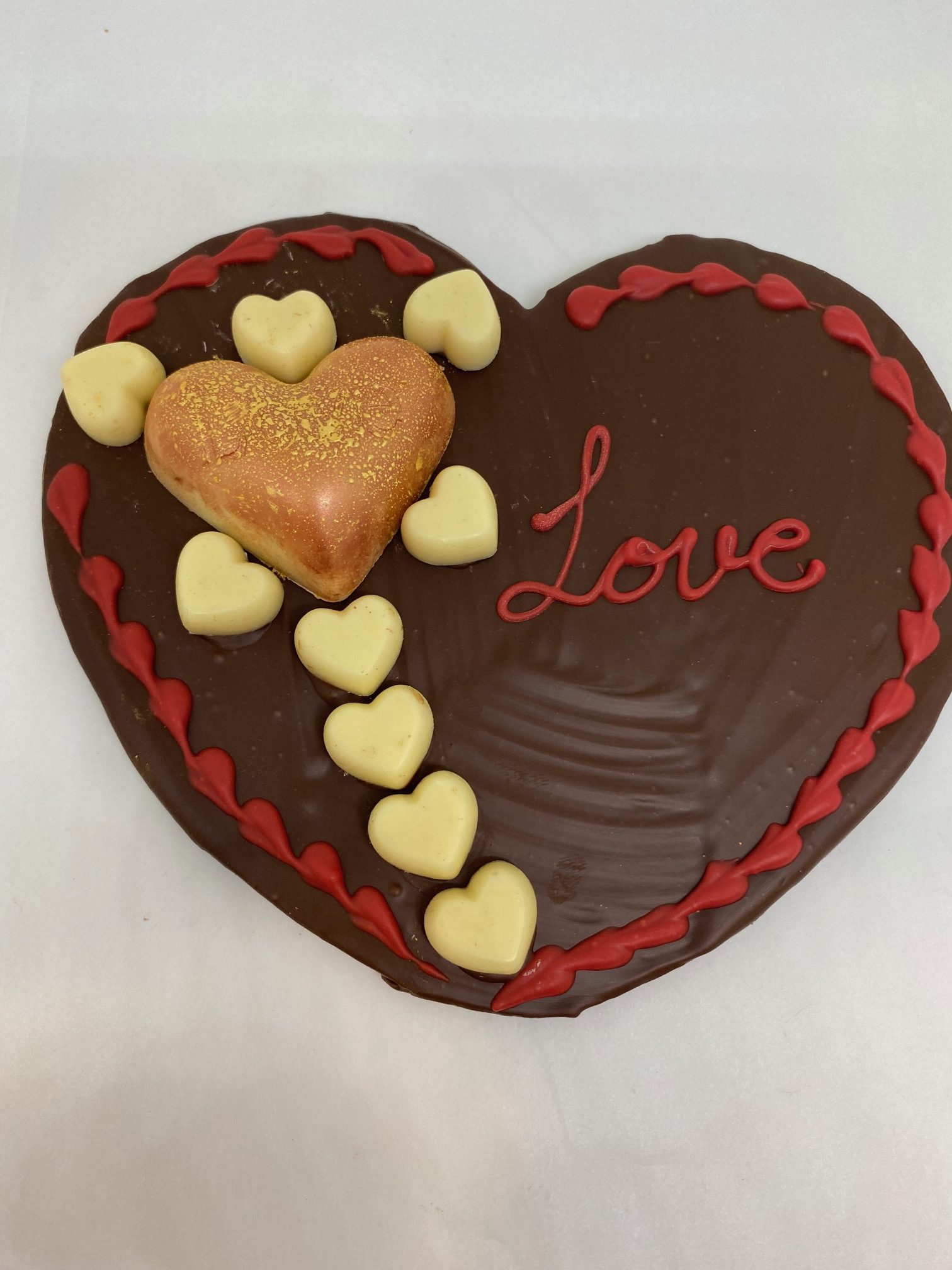 Cuore Chocolate "Love" rallado - Marques Free From